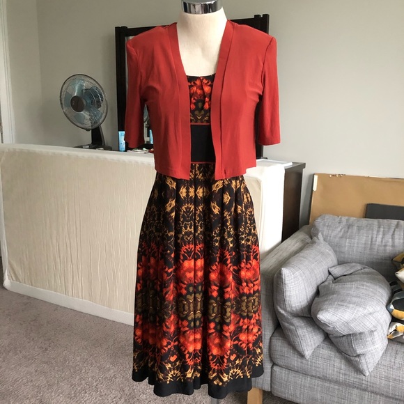 R&M Richards | Dresses | Fiery Dress Set | Poshmark